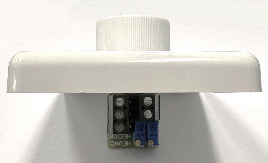 HEC10K 10K EC FAN POTENTIOMETER+KNOB & SWITCH - Hevac Control Agencies